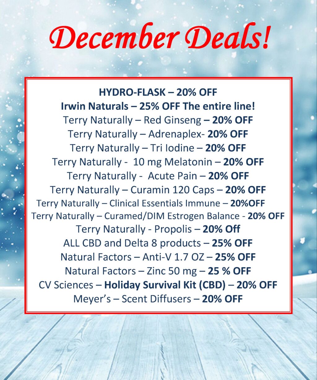 Promotions – Nature’s Garden